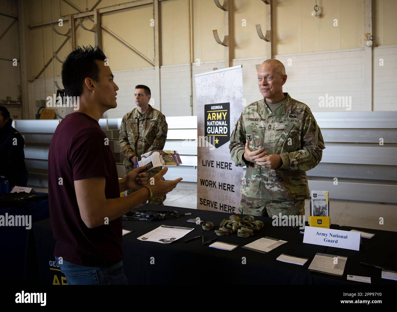April 22, 2023, Marietta, Georgia, USA: Sgt. 1st Class Frank Pitelka, a ...