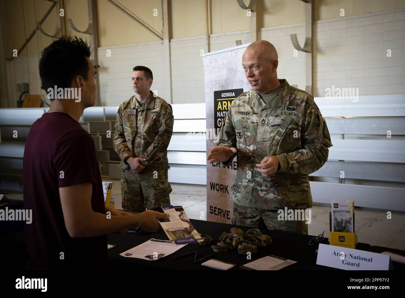 April 22, 2023, Marietta, Georgia, USA: Sgt. 1st Class Frank Pitelka, a ...