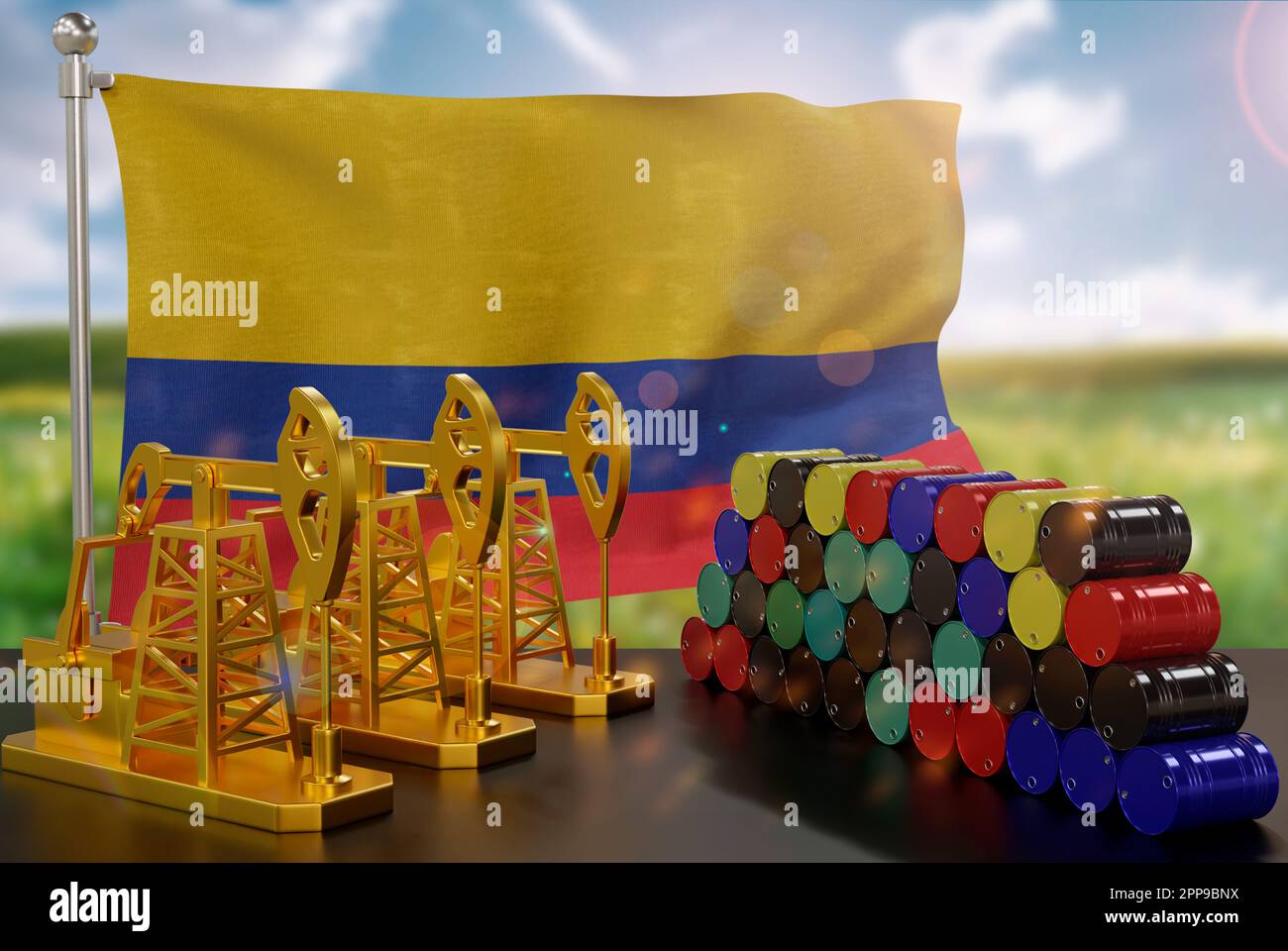 Petroleum export colombia hi-res stock photography and images - Alamy