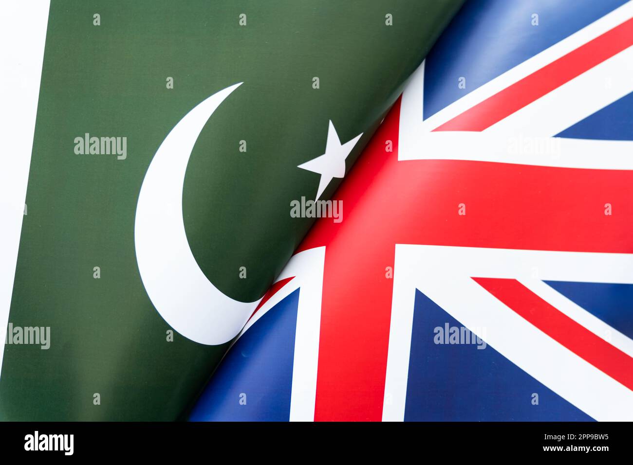 Pakistan england flag hi-res stock photography and images - Alamy
