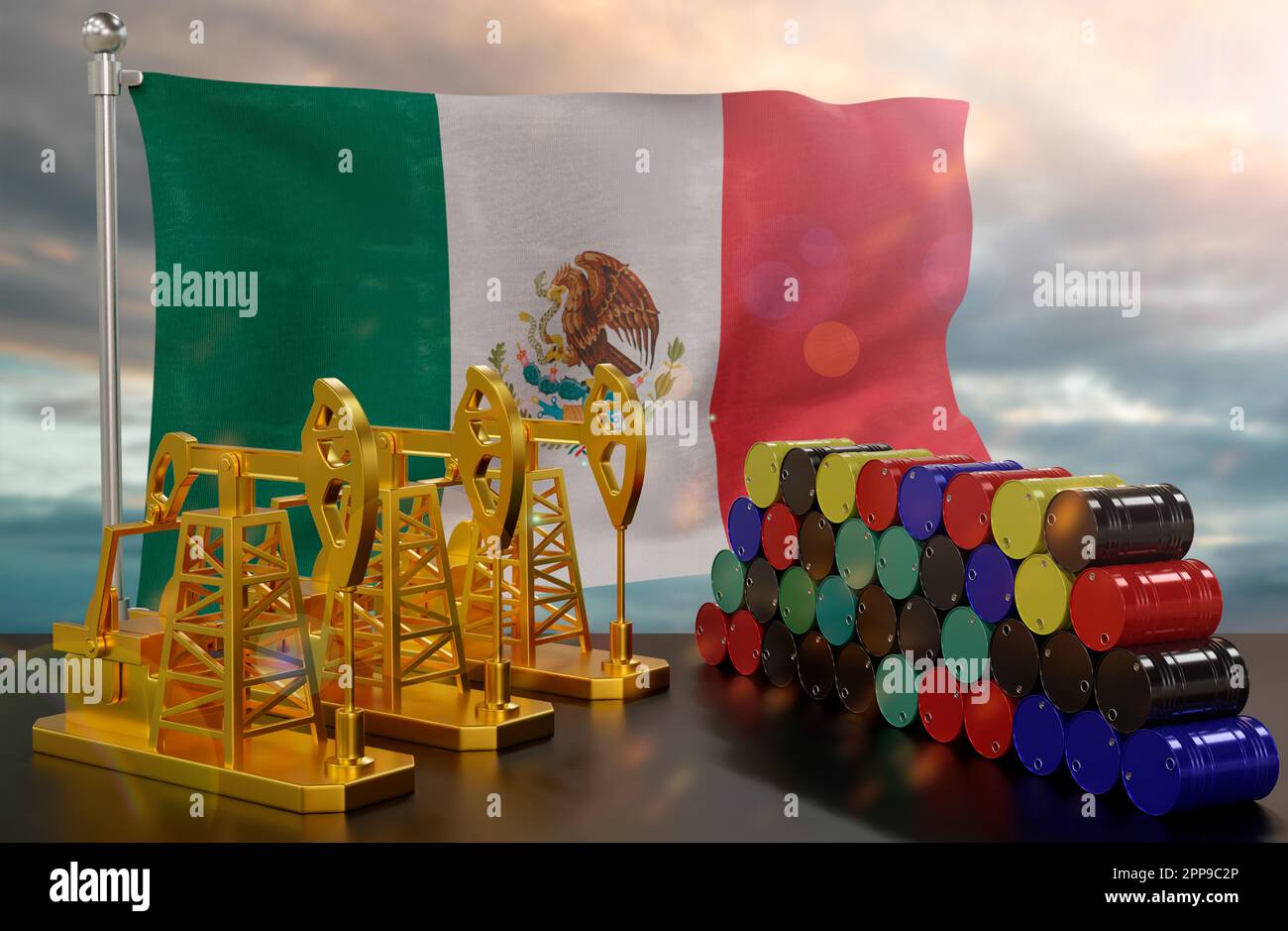 Mexican oil production hi-res stock photography and images - Alamy