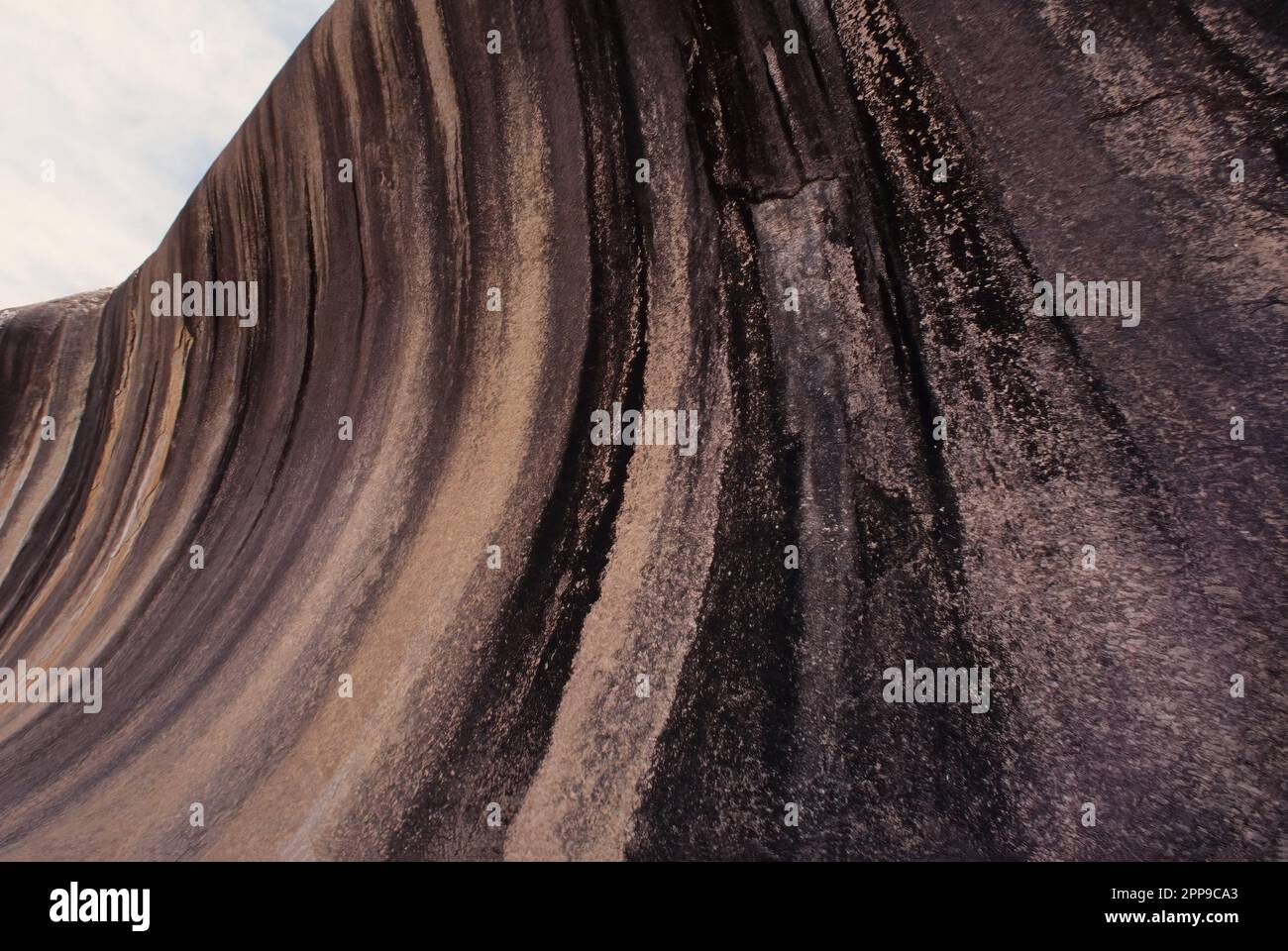 Wave Rock is a natural rock formation that is shaped like a tall ...