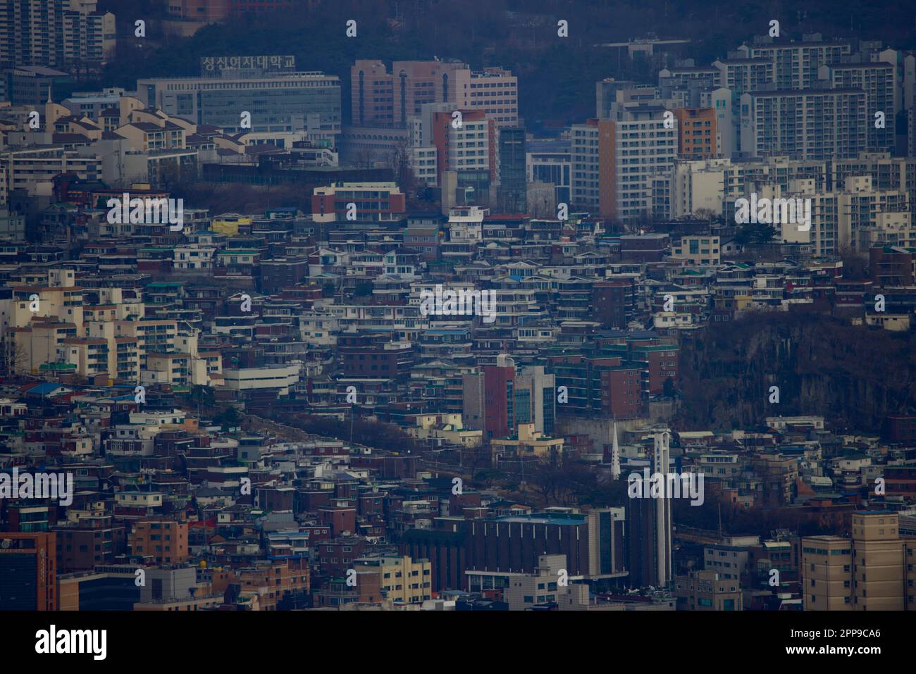 The view from Namsam, Seoul, South Korea Stock Photo - Alamy
