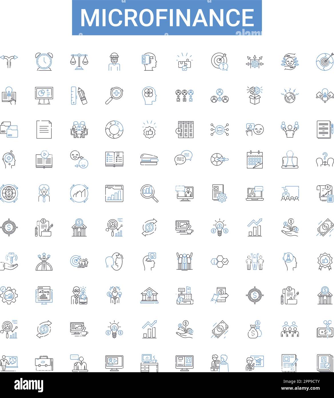 Microfinance women Stock Vector Images - Alamy