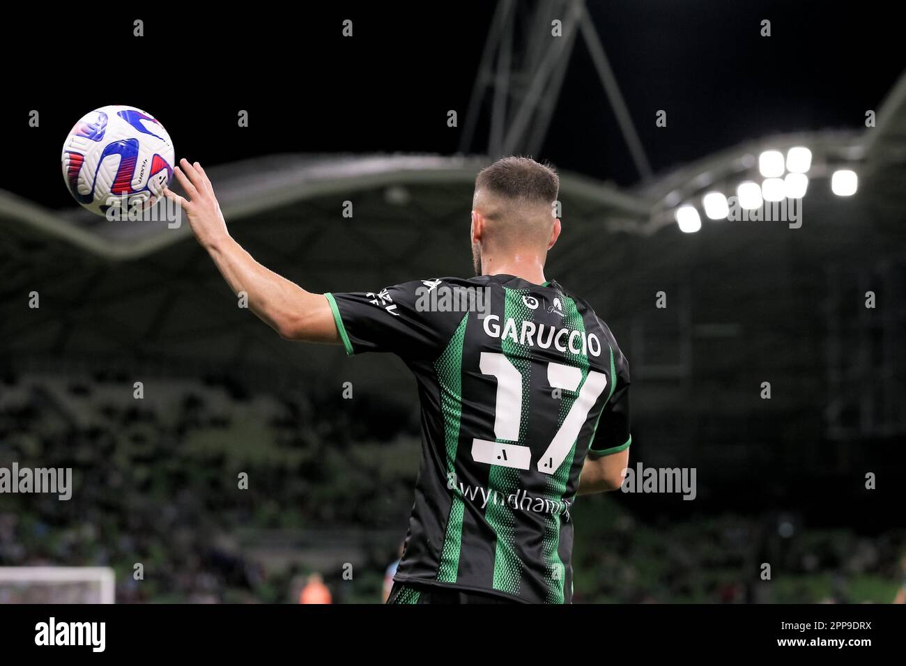 Melbourne, Australia, 22 April, 2023. Benjamin Garuccio of Western ...