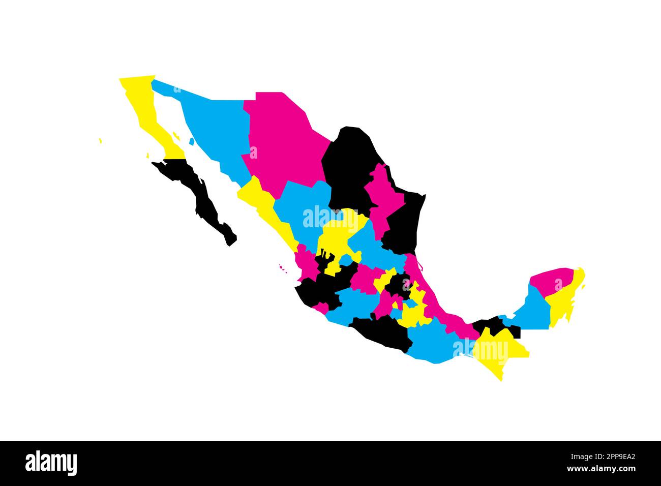 Blank Political Map Of Mexico Mexico Outline Map A Learning Family