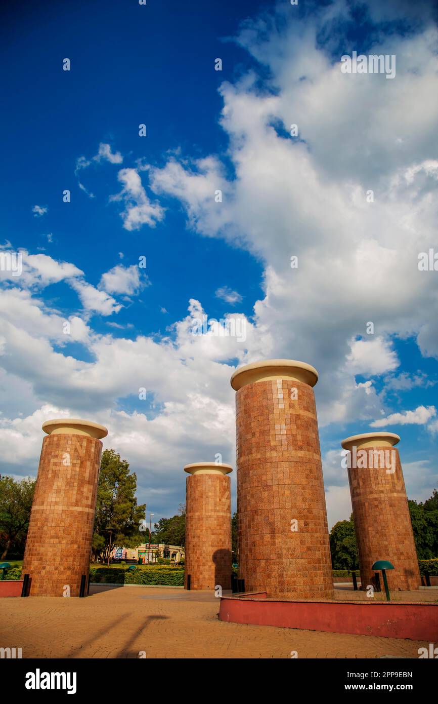 Islamabad Pakistan National Monument Picturesque View of Four Pillars ...