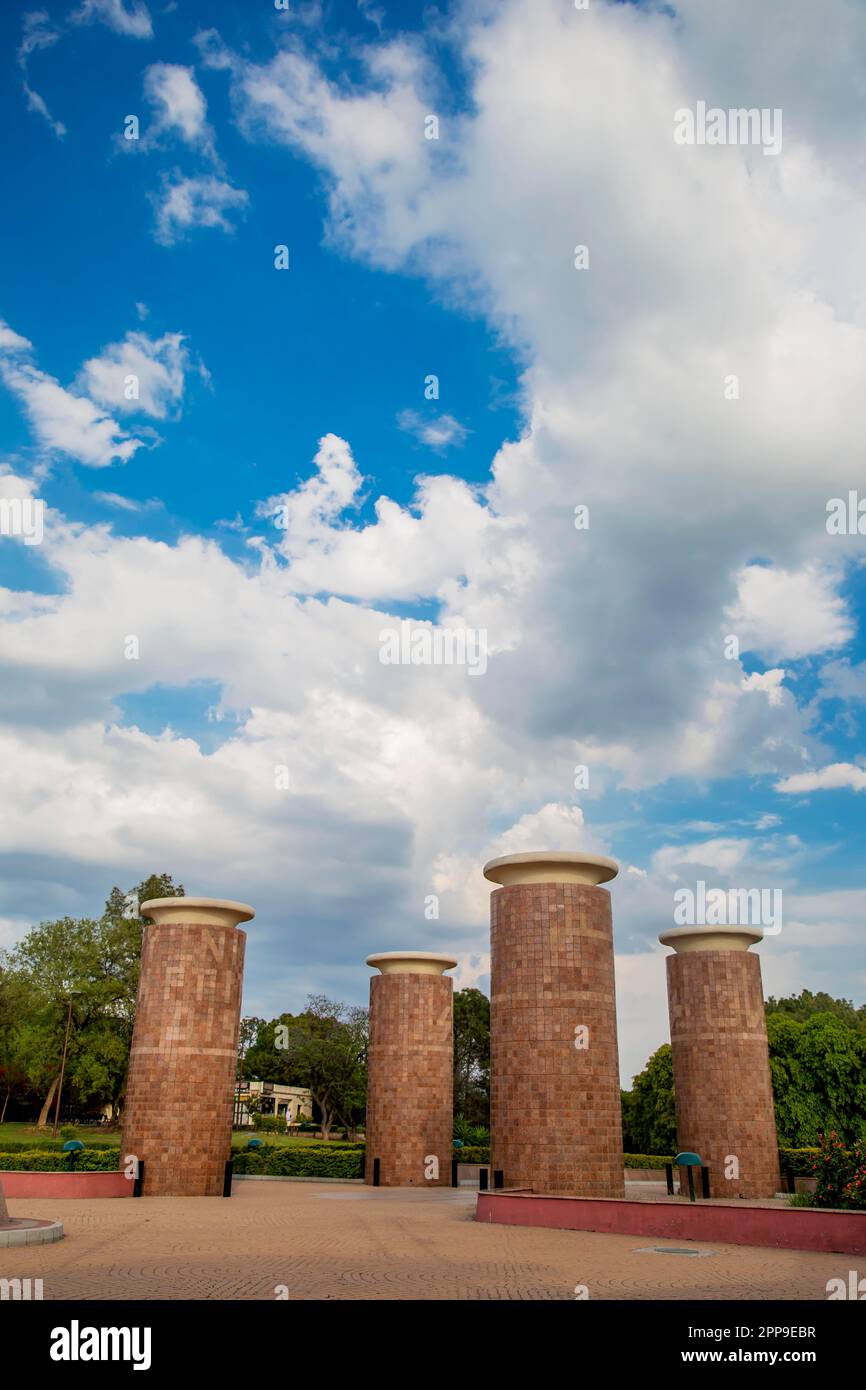 Islamabad Pakistan National Monument Picturesque View of Four Pillars ...