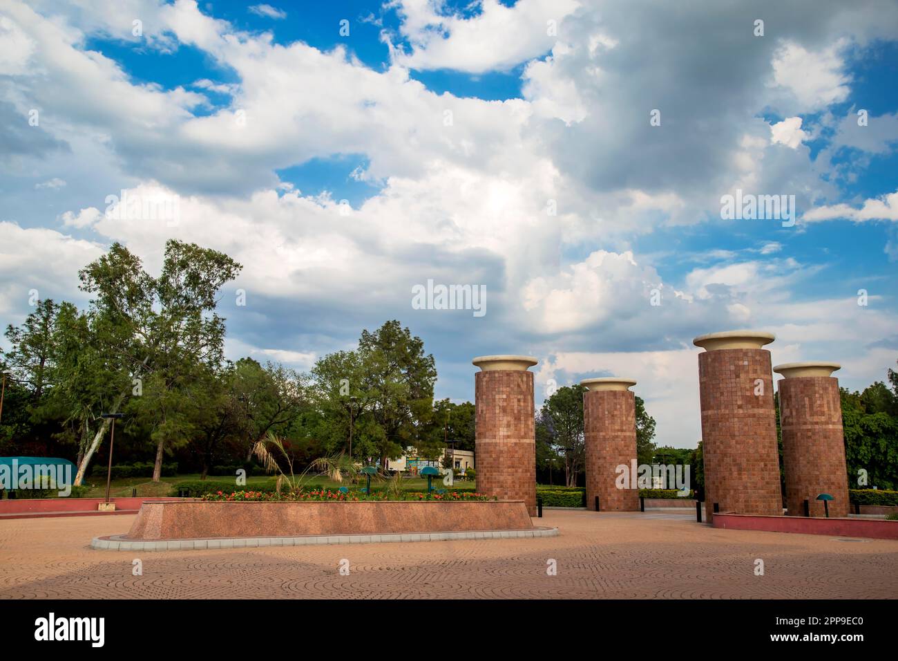 Islamabad Pakistan National Monument Picturesque View of Four Pillars ...