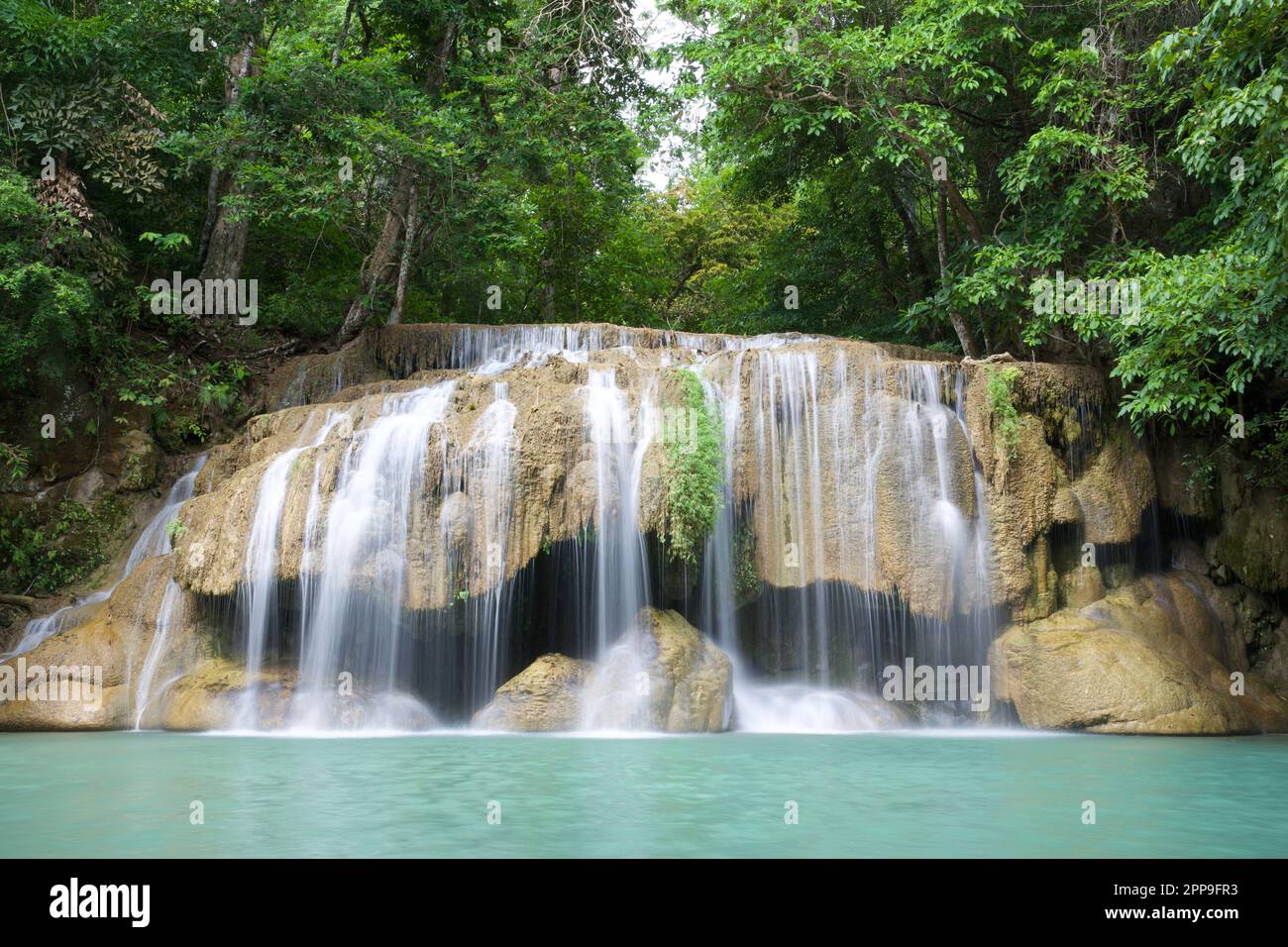 Erawan National Park, Kanchanburi, Thailand Stock Photo - Alamy