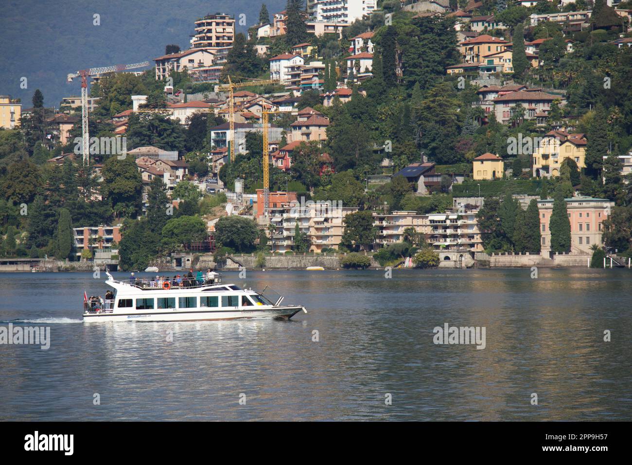 Wonderful Lake Lugano, Switzerland Stock Photo - Alamy