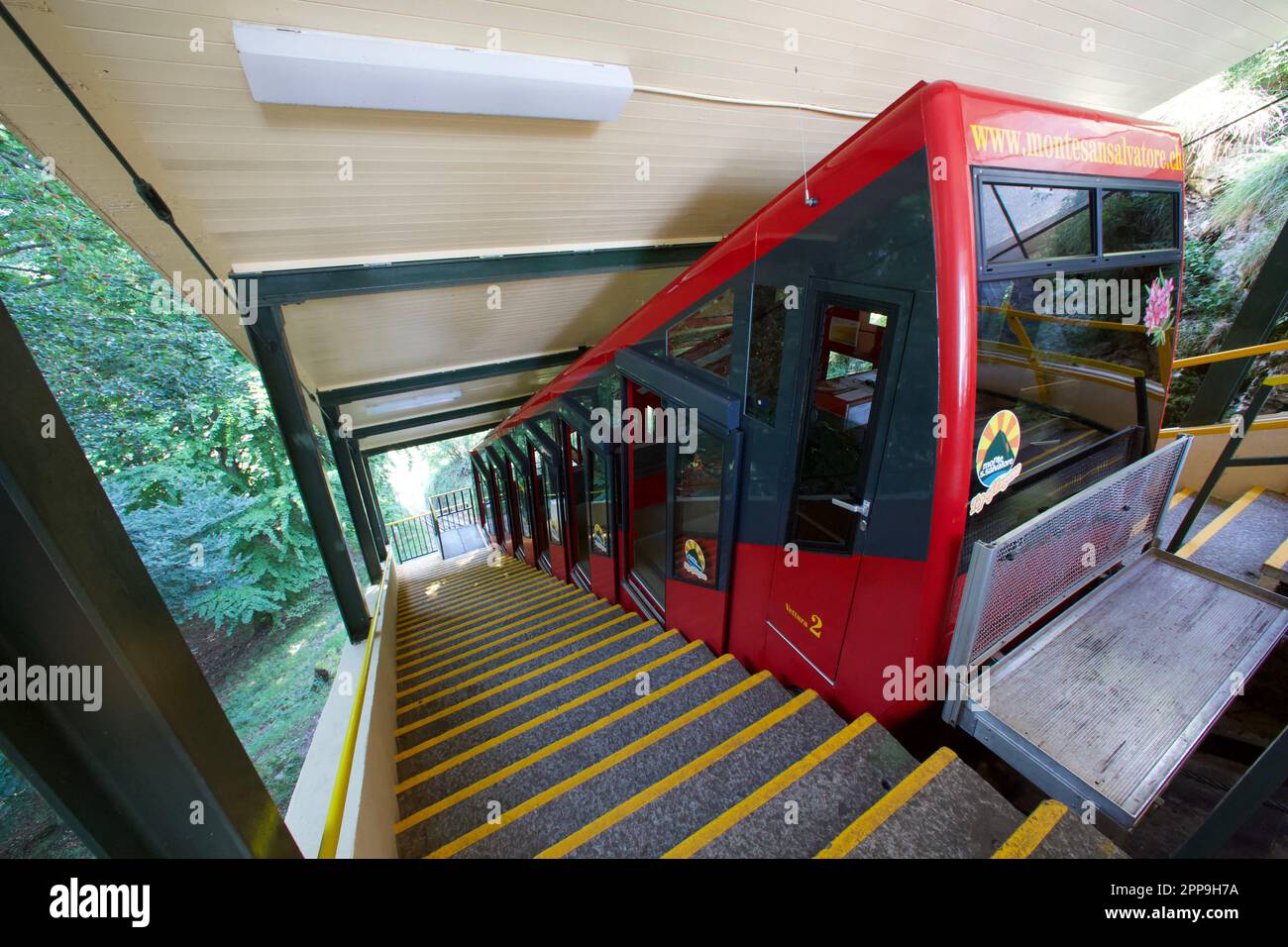 Lugano funicular hi-res stock photography and images - Alamy