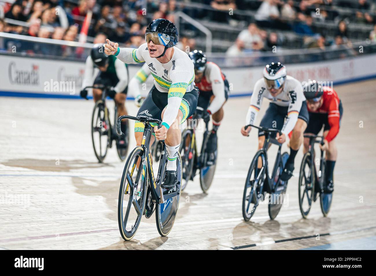 Milton, Canada. 22nd Apr, 2023. Picture by Alex Whitehead/SWpix.com ...