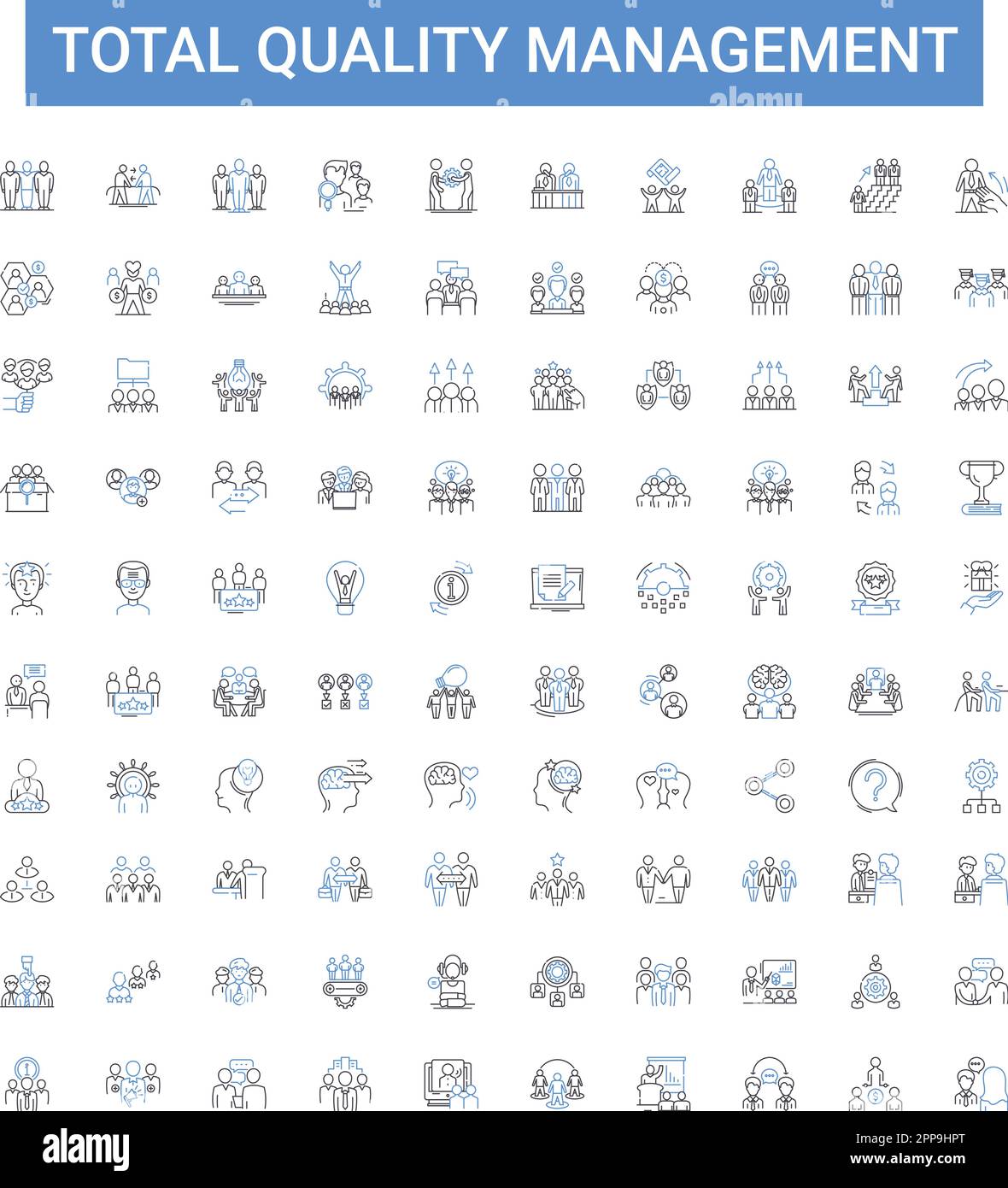 Tqm icon hi-res stock photography and images - Alamy