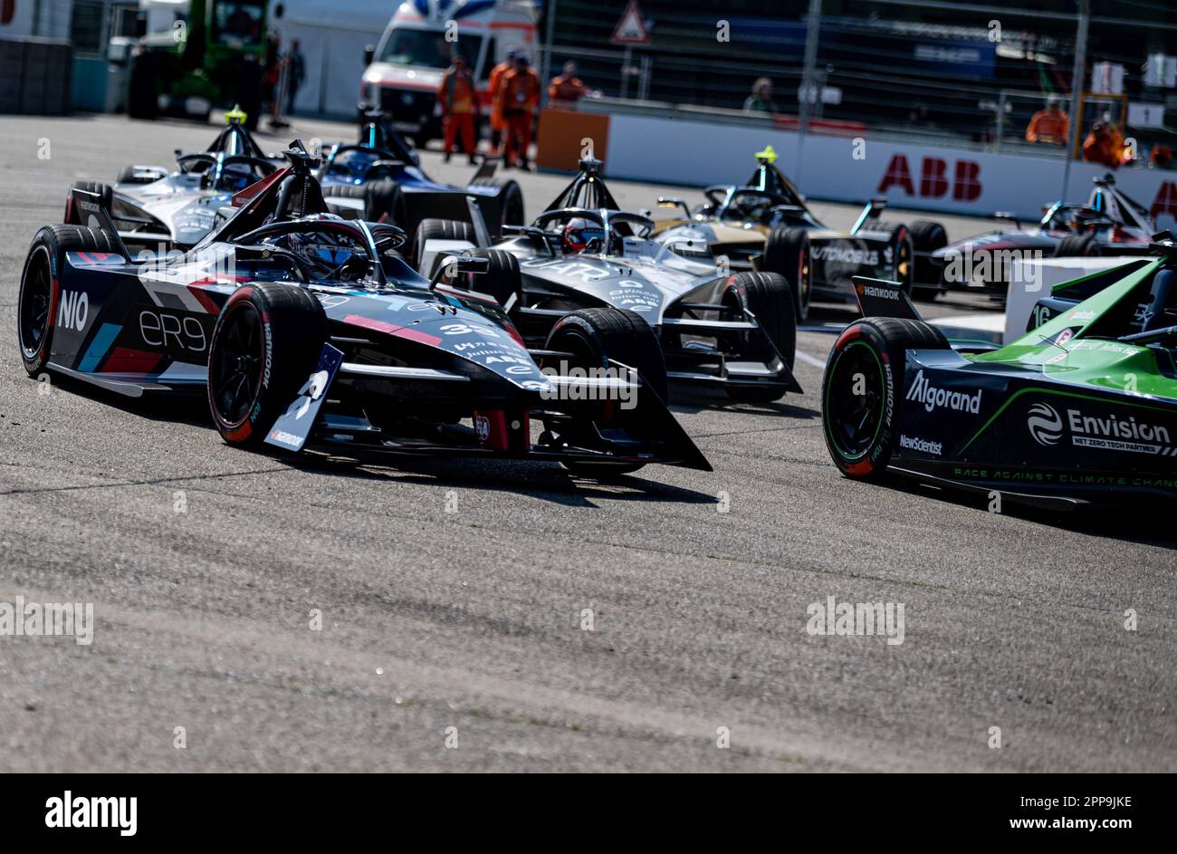 Berlin, Germany. 22nd Apr, 2023. Motorsport: Formula E: Berlin E-Prix ...