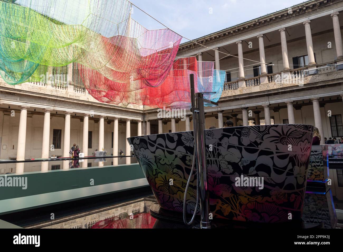 Milan, Italy - april 22 2023 -Fuorisalone Milan design week - "Noli ...