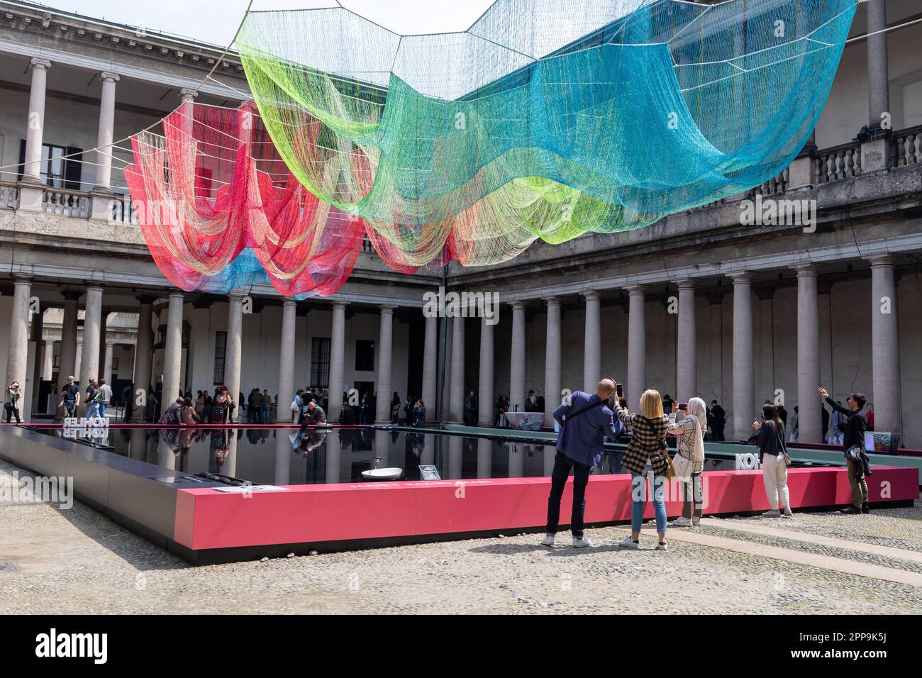Milan, Italy - april 22 2023 -Fuorisalone Milan design week - "Noli ...
