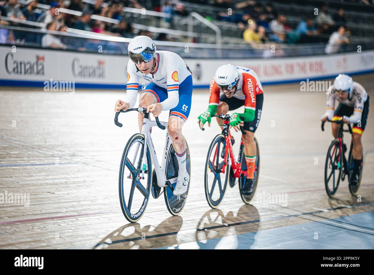 Milton, Canada. 22nd Apr, 2023. Picture by Alex Whitehead/SWpix.com ...