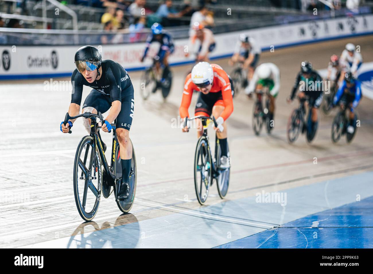 Milton, Canada. 22nd Apr, 2023. Picture by Alex Whitehead/SWpix.com ...