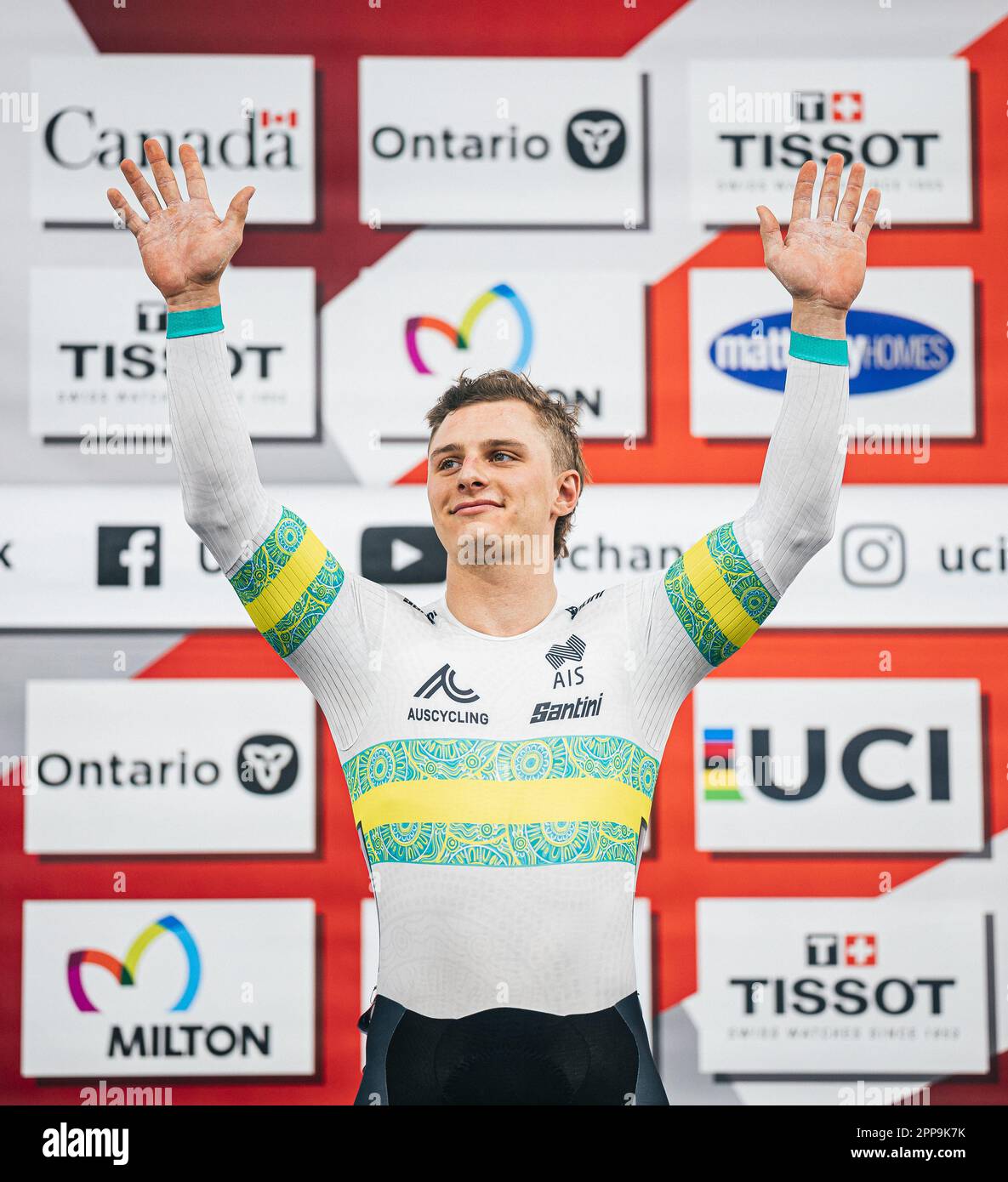 Milton, Canada. 22nd Apr, 2023. Picture by Alex Whitehead/SWpix.com ...