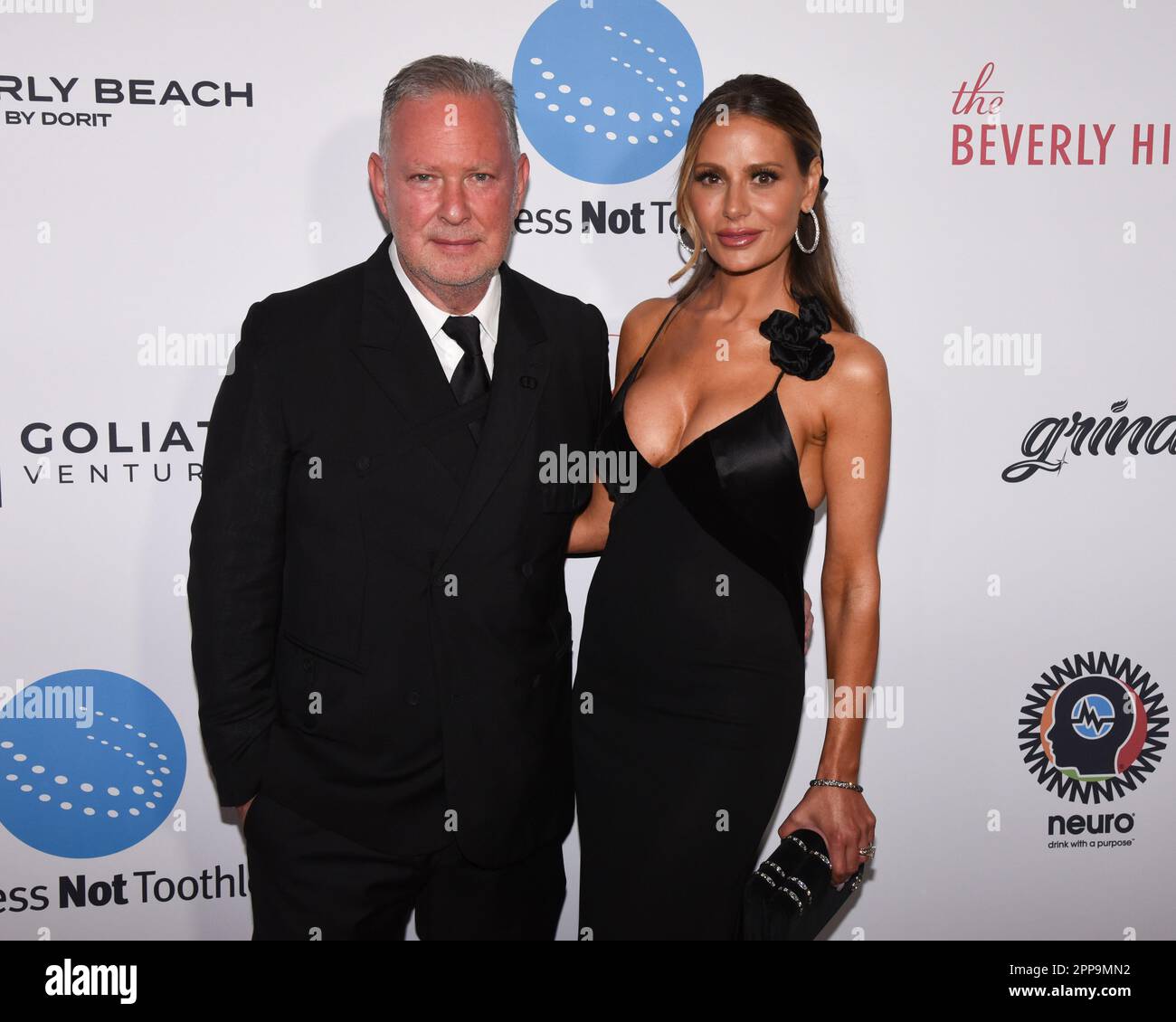 Beverly Hills, California, USA. 22nd Apr, 2023. Paul Kemsley and Dorit ...
