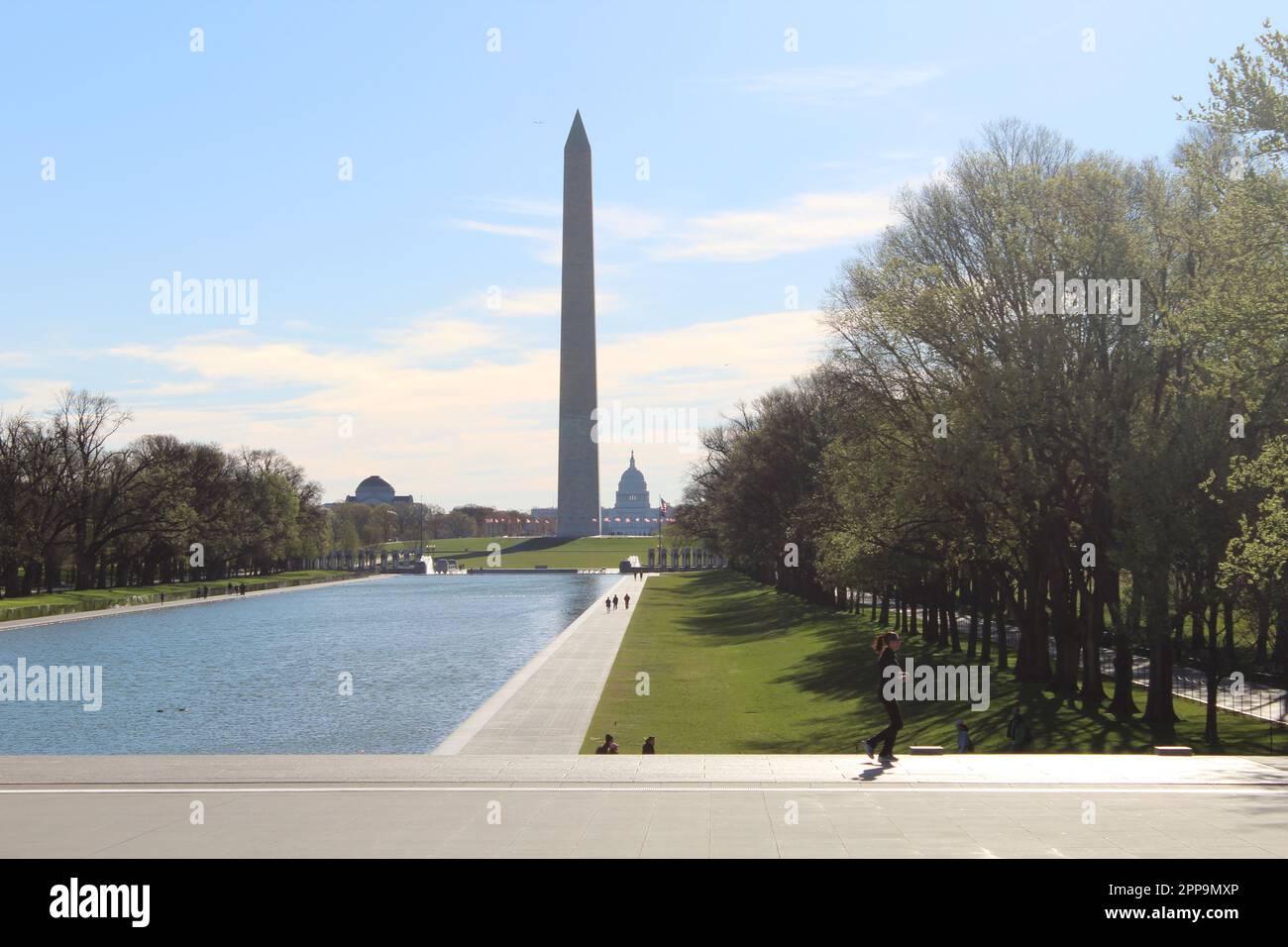 Washington monument and capitol aerial hi-res stock photography and ...