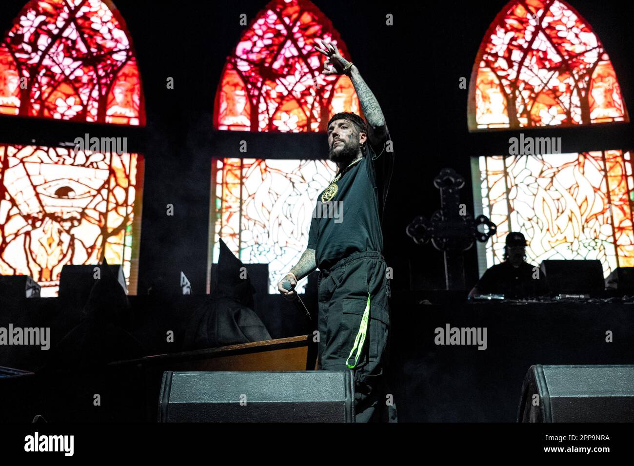 Scrim of Suicide Boys performs at the Coachella Music and Arts Festival ...
