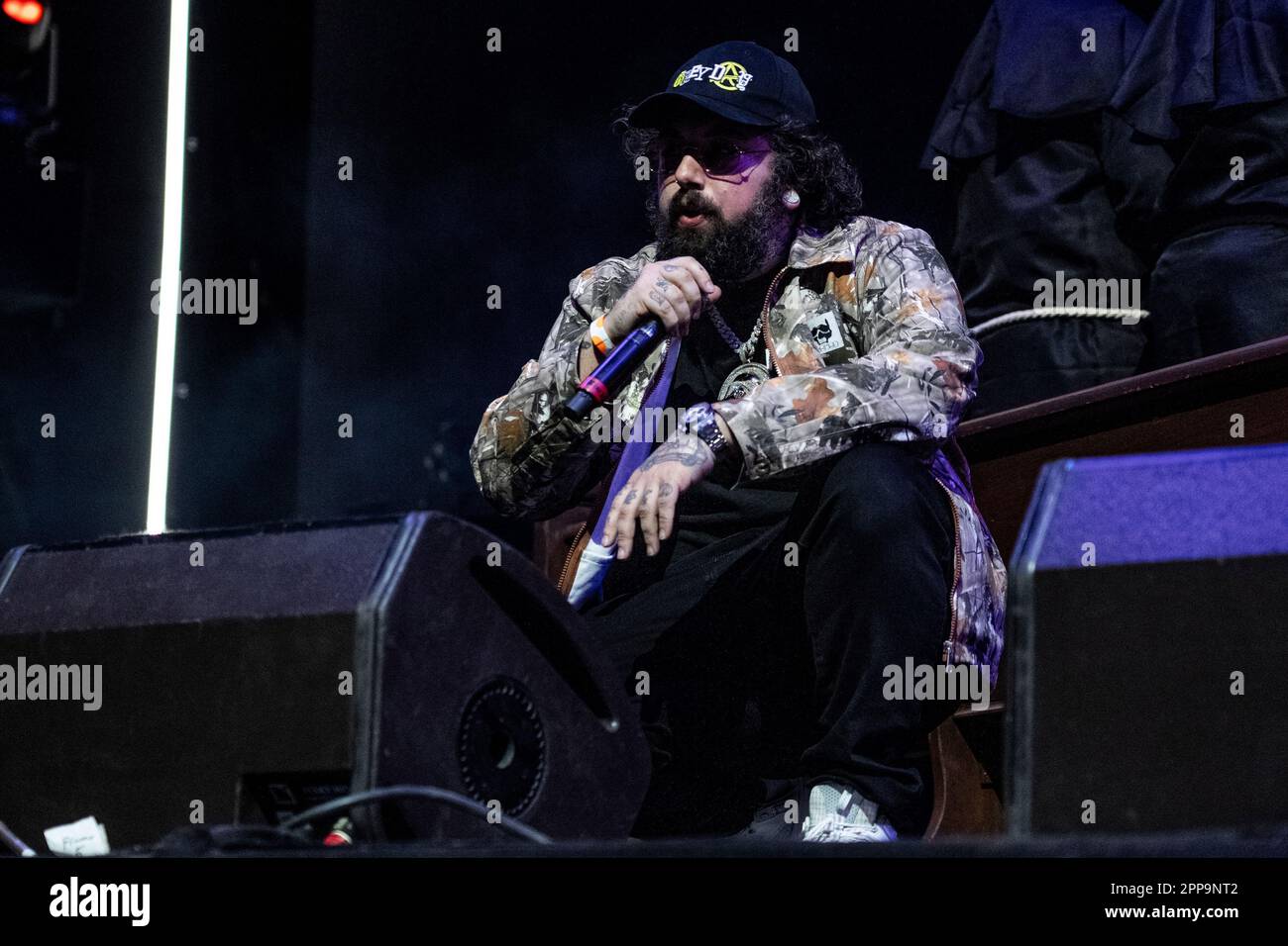 Ruby da Cherry of Suicide Boys performs at the Coachella Music and Arts ...