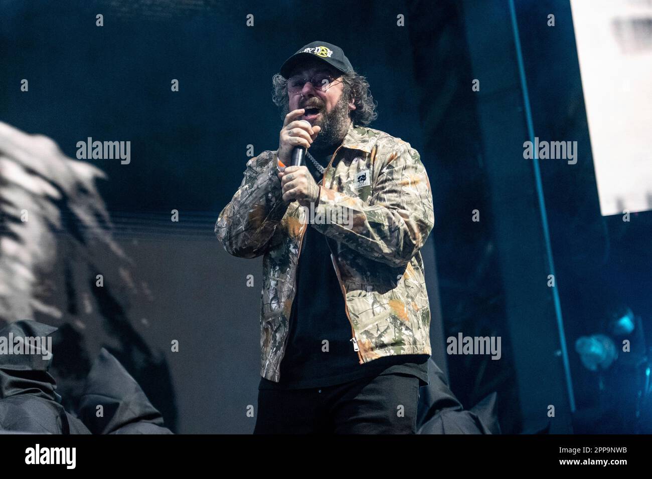 Ruby da Cherry of Suicide Boys performs at the Coachella Music and Arts Festival at the Empire ...