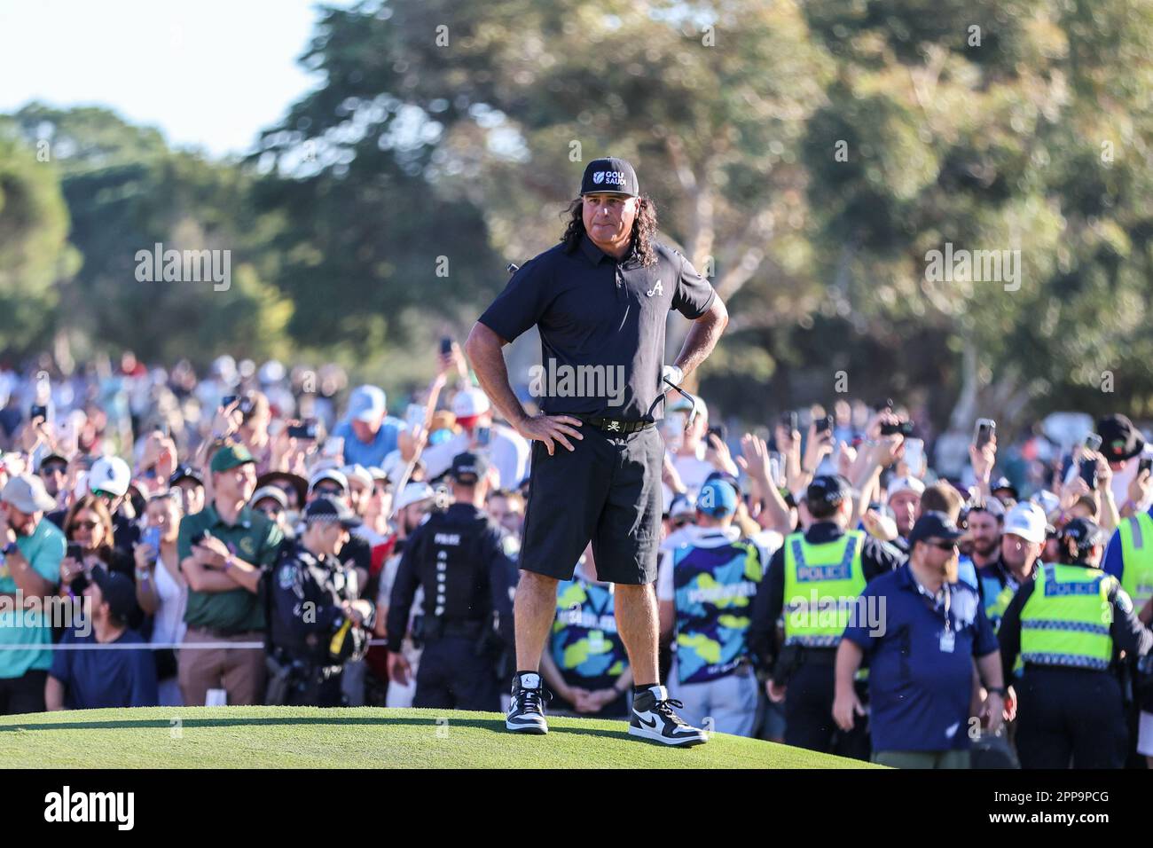 Pat Perez of the Aces GC during LIV Golf Adelaide at the Grange Golf ...