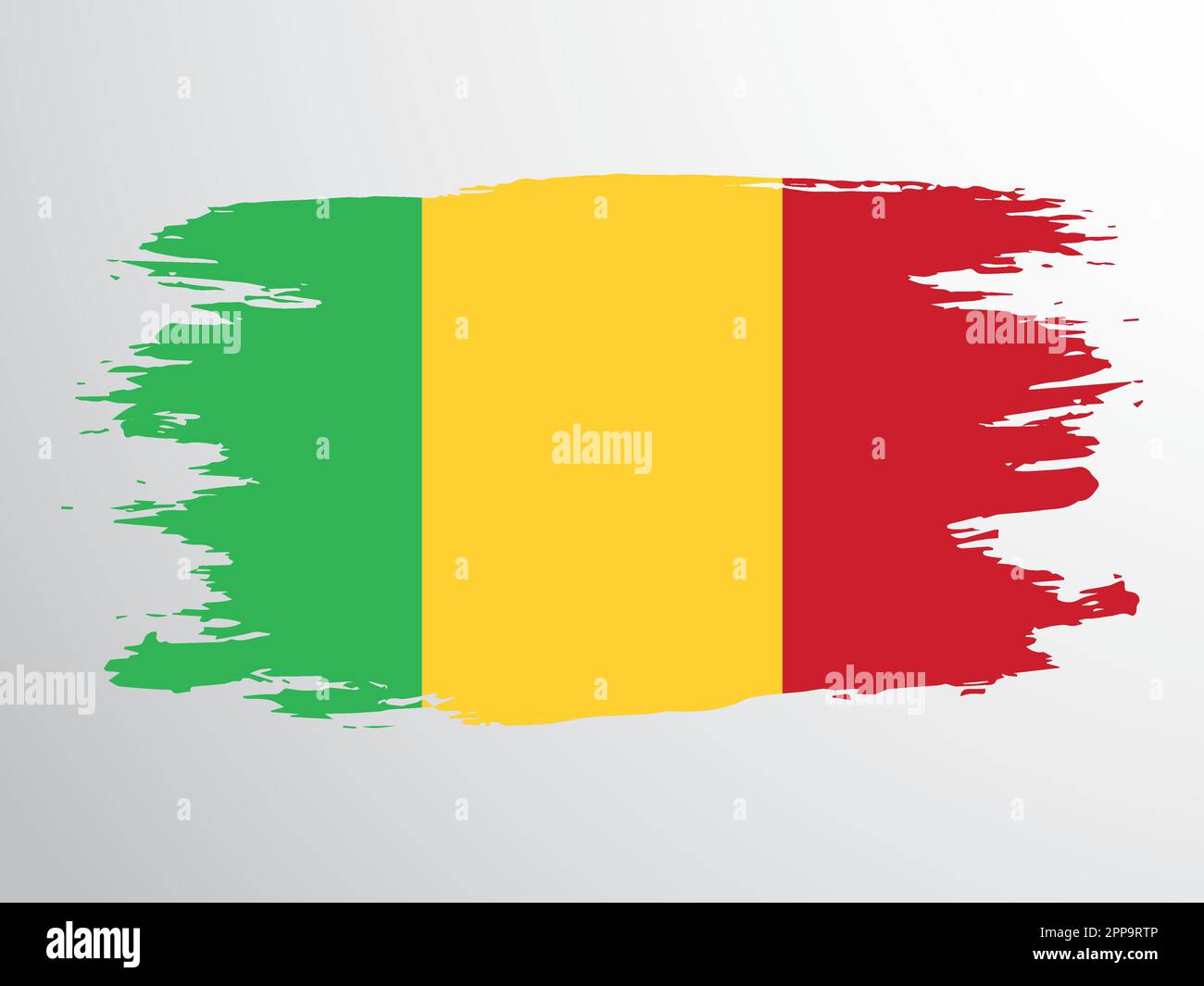 Brush vector flag of Mali Stock Vector Image & Art - Alamy