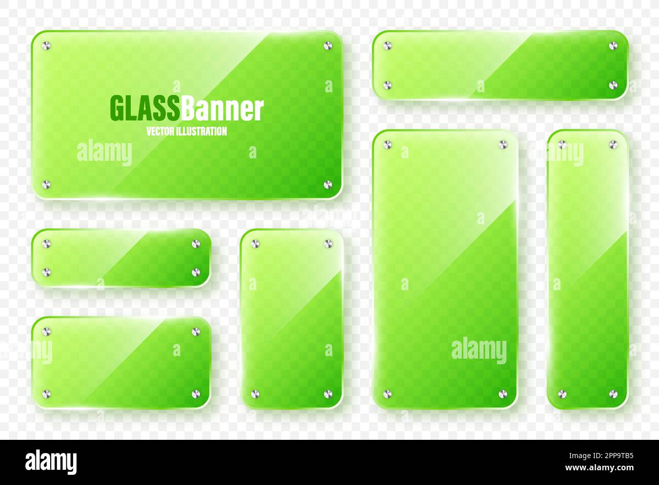 Banners green screen Stock Vector Images - Alamy