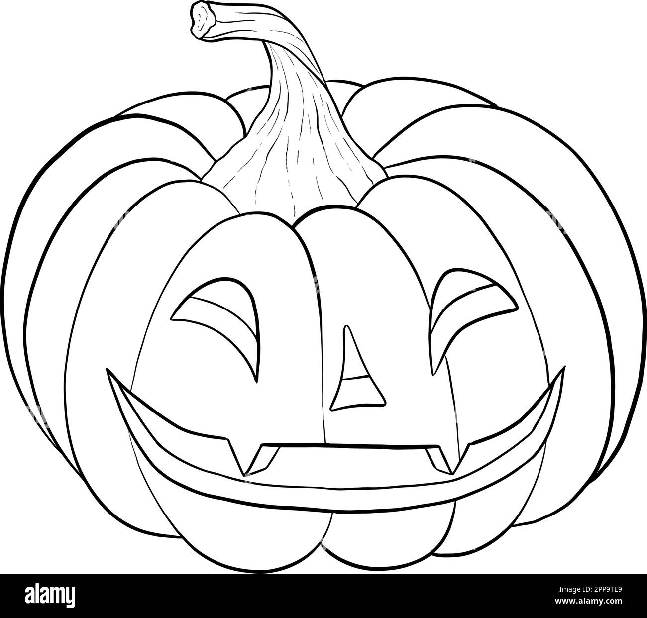Vector set of halloween pumpkins. Haloween Jack O'Lantern illustrations ...