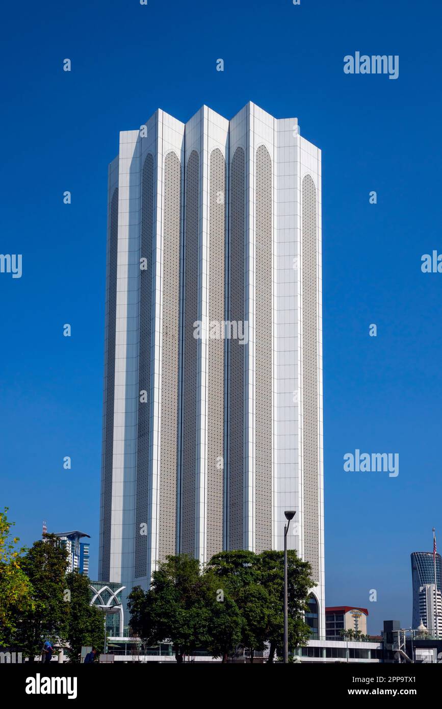 Dayabumi Complex building in old town of Kuala Lumpur, Malaysia. IT was ...
