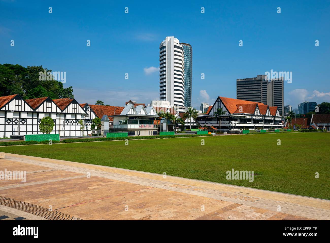Merdeka Square, landmark colonial style square, Kuala Lumpur, Malaysia ...