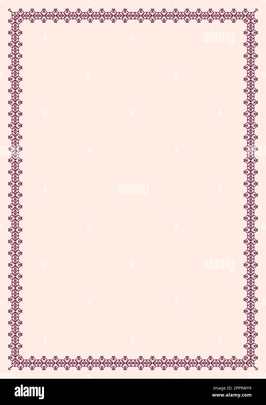 Beautiful frame for a certificate Stock Vector Image & Art - Alamy