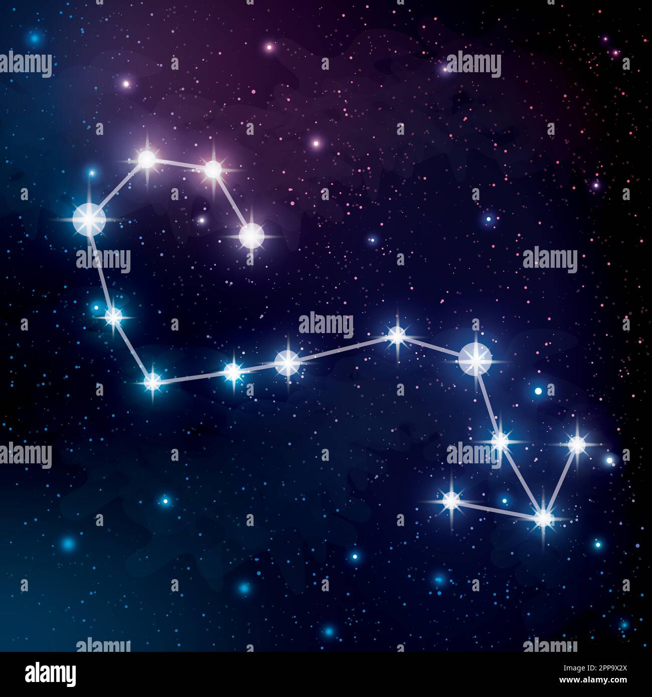 Scorpius stars constellation hi-res stock photography and images - Alamy