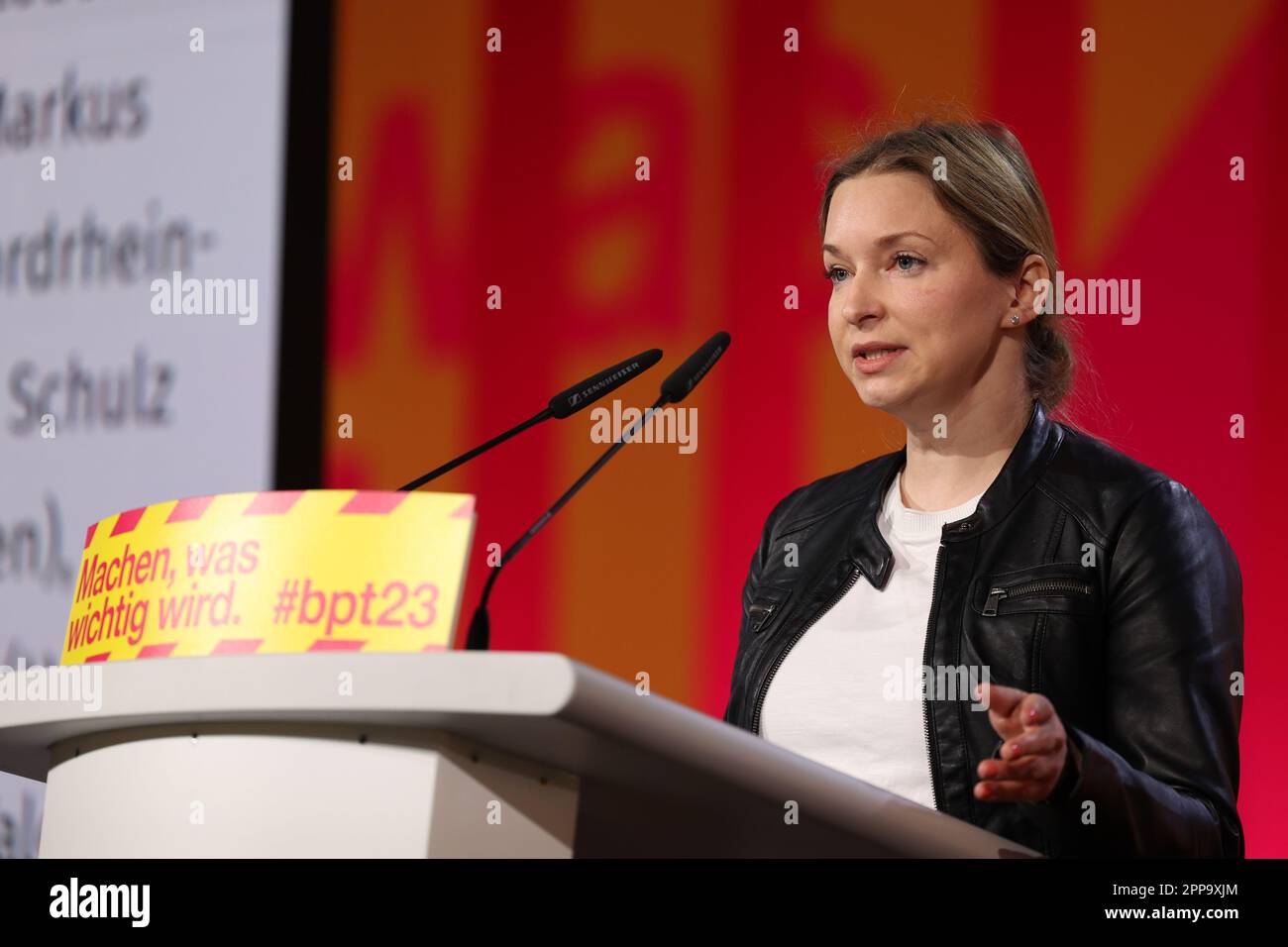 Berlin, Germany. 23rd Apr, 2023. Anja Schulz (FDP), member of the ...