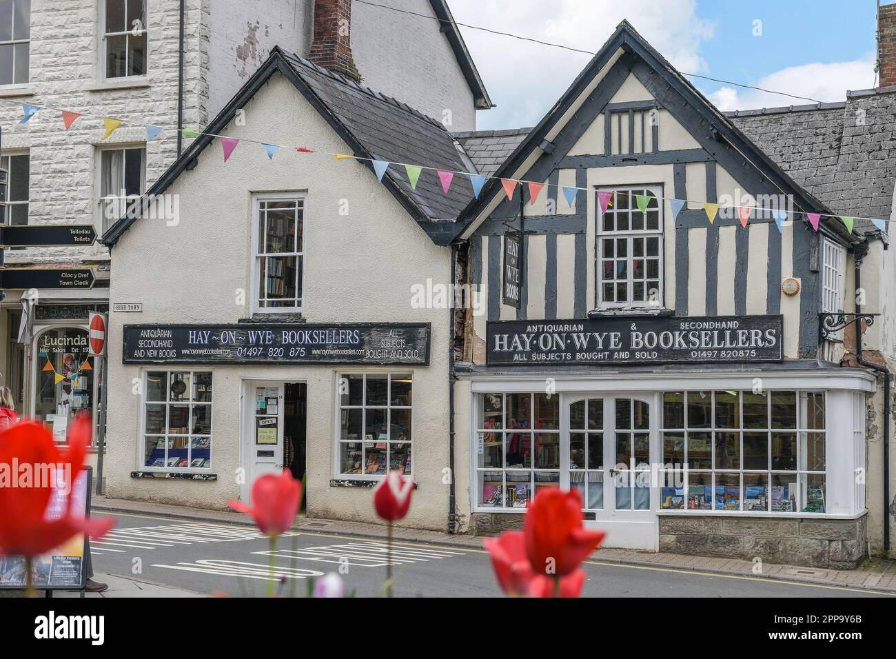 Hay wye festival sign hi-res stock photography and images - Alamy