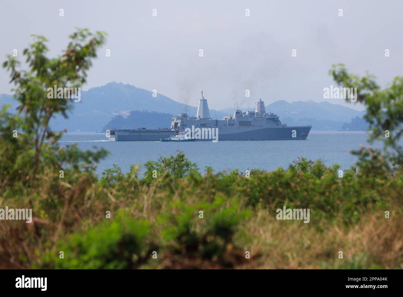 Subic Bay, Bataan, The Philippines. 23rd Apr, 2023. A US military ...