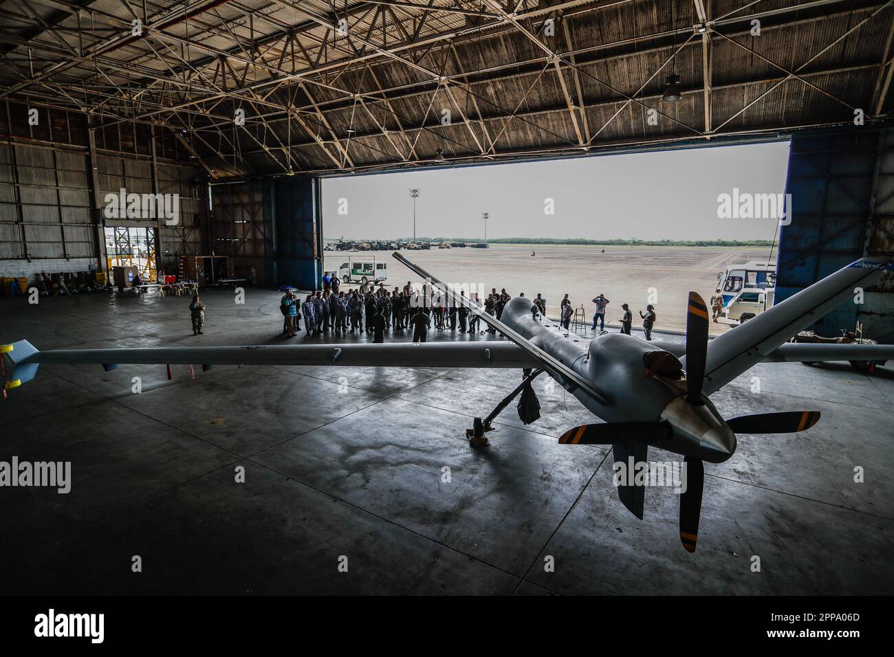 Subic Bay, Bataan, The Philippines. 23rd Apr, 2023. A US Air Force ...