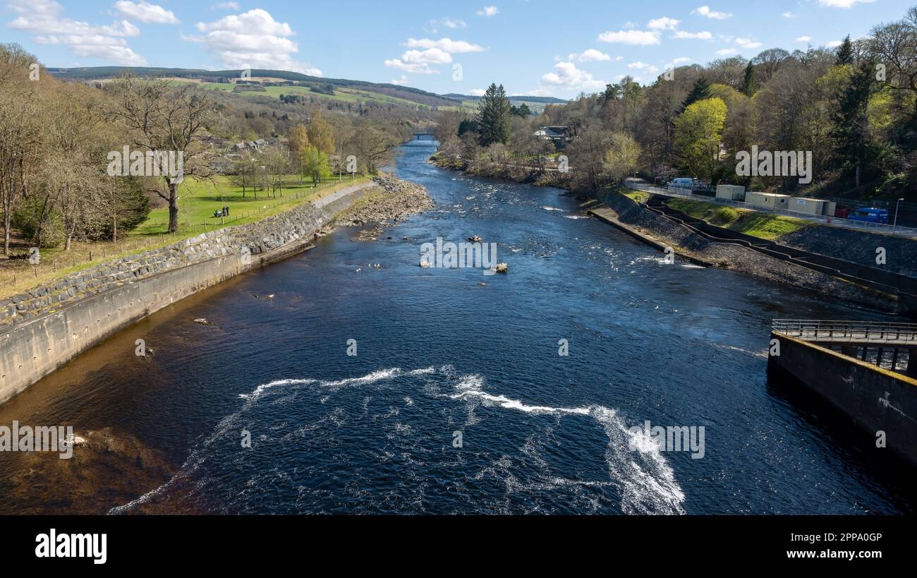 Pitlochry damn visitor centre hi-res stock photography and images - Alamy
