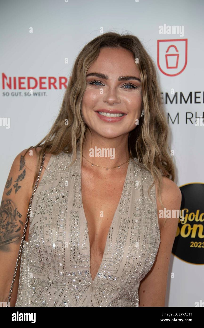 Calcar, Deutschland. 22nd Apr, 2023. Natascha Jasmin BELL, TV actress, Red Carpet, Red Carpet ...