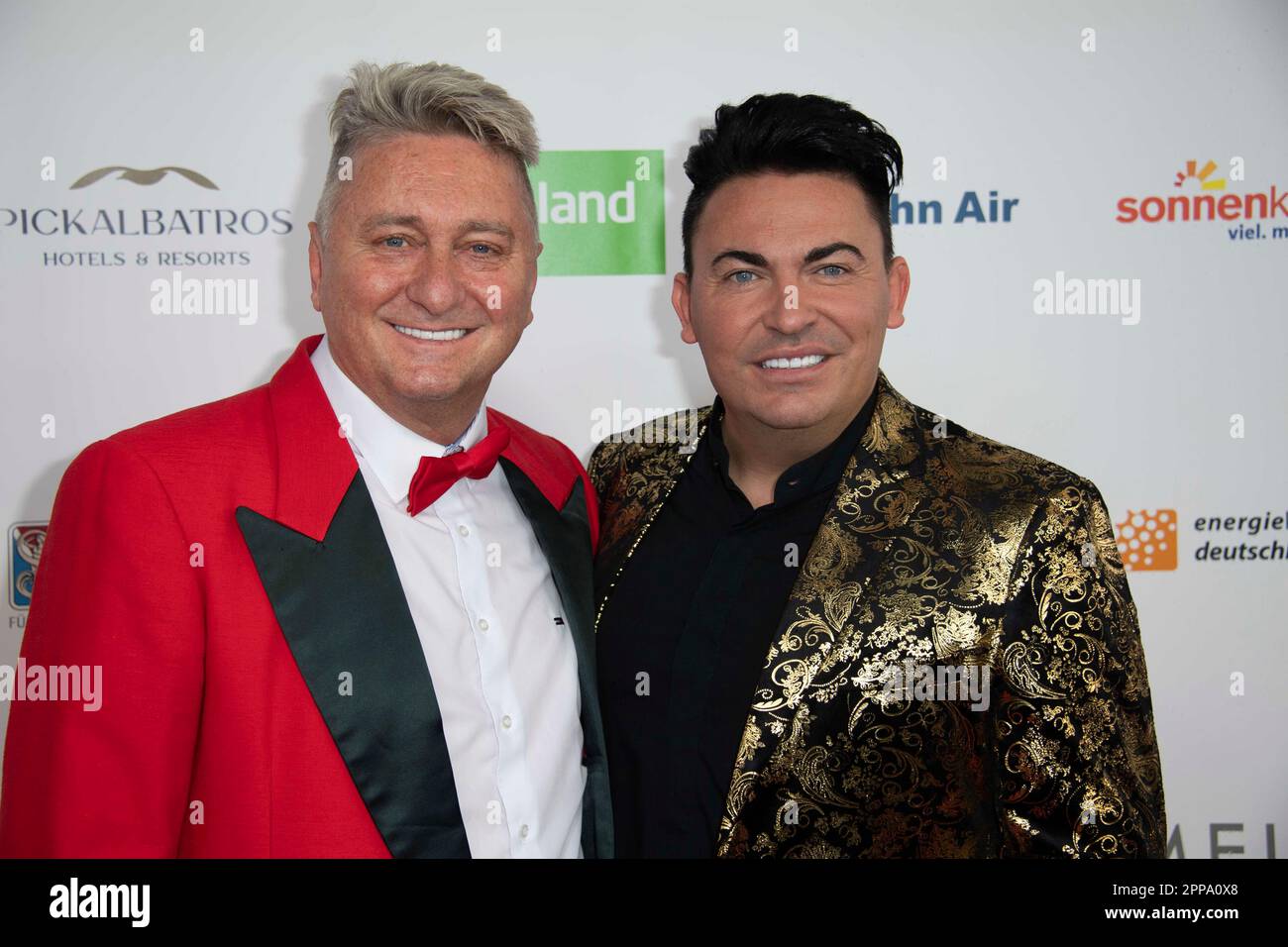 Calcar, Deutschland. 22nd Apr, 2023. Matthias MANGIAPANE and Hubert ...