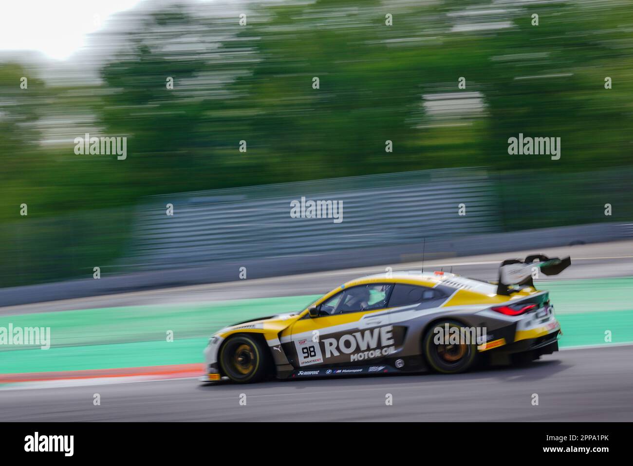 Monza, Italy. 23rd Apr, 2023. The #98 Rowe Racing BMW M4 GT3 of Philipp ...