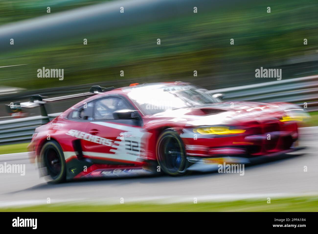 Monza, Italy. 23rd Apr, 2023. The #32 Team WRT BMW M4 GT3 of Charles ...