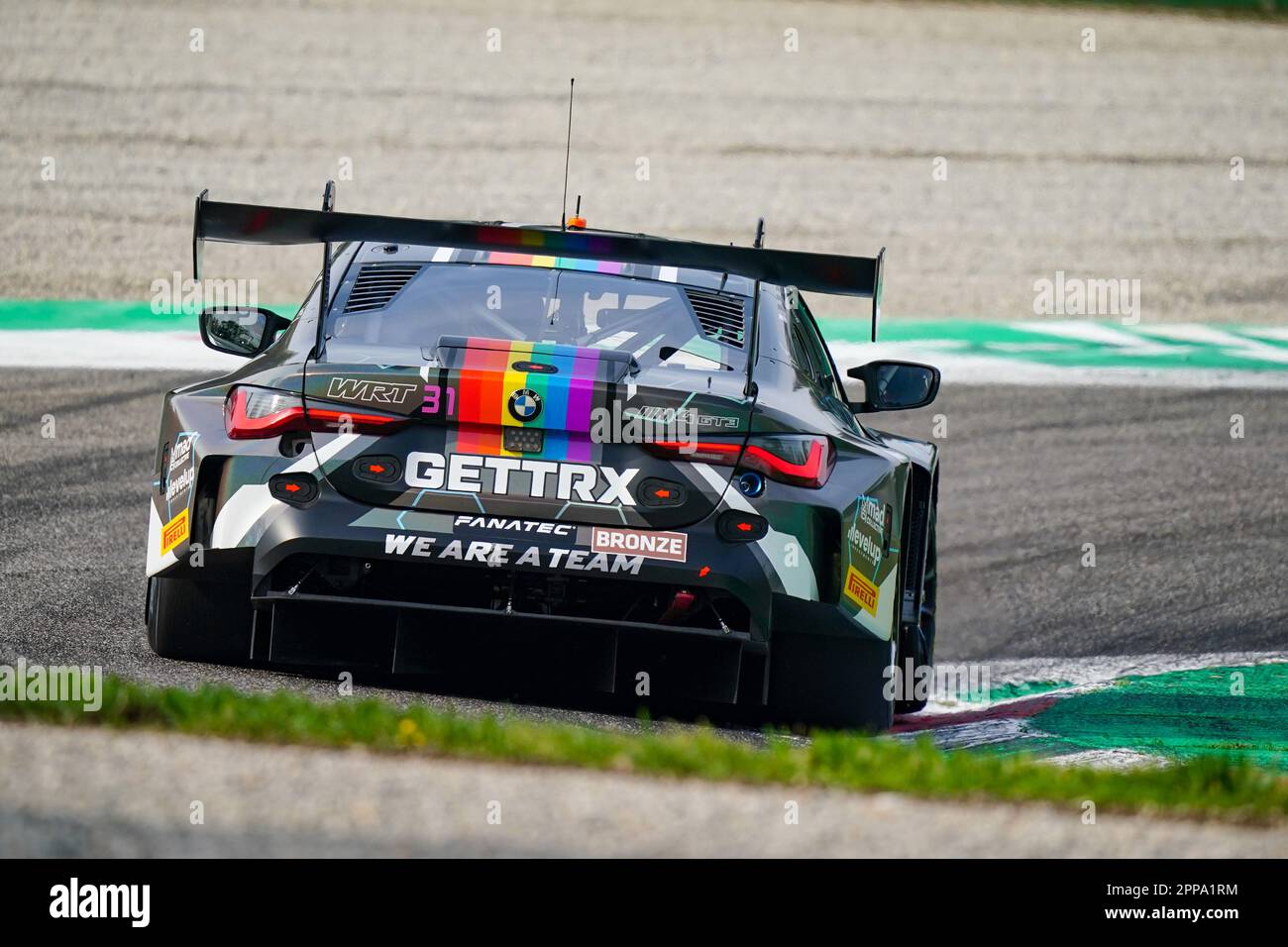 Monza, Italy. 23rd Apr, 2023. The #31 Team WRT BMW M4 GT3 of Tim WHALE ...