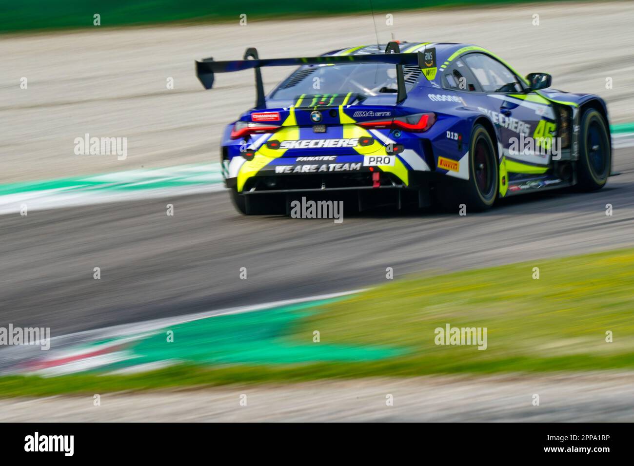 Monza, Italy. 23rd Apr, 2023. The #46 Team WRT BMW M4 GT3 of Valentino ...