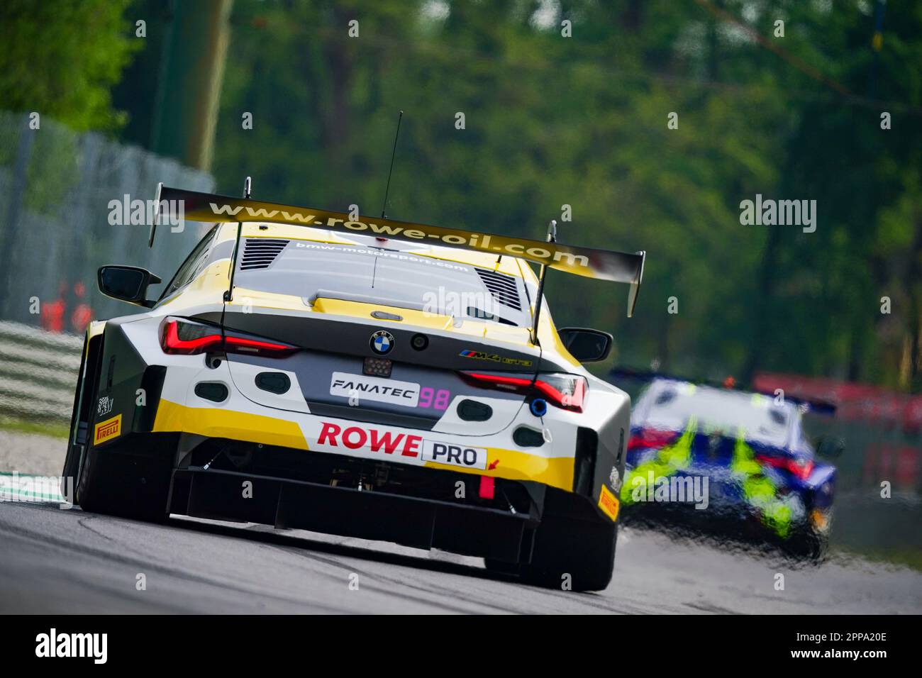 Monza, Italy. 23rd Apr, 2023. The #98 Rowe Racing BMW M4 GT3 of Philipp ...