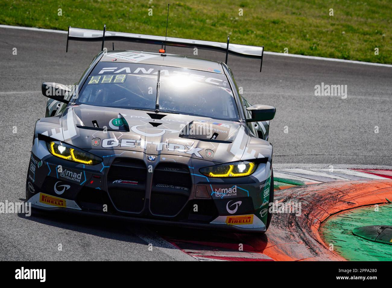 Monza, Italy. 23rd Apr, 2023. The #31 Team WRT BMW M4 GT3 of Tim WHALE ...